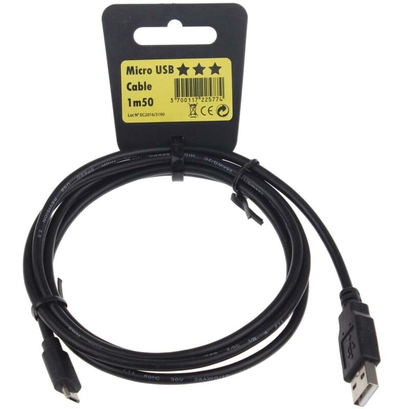 Les Produits STAR - MICRO USB - 1m50 - X002577 - ERARD
