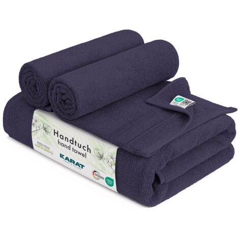Handtuch Bay Sanft, saugstark und vielseitig nutzbar Blau 30 x 30 cm