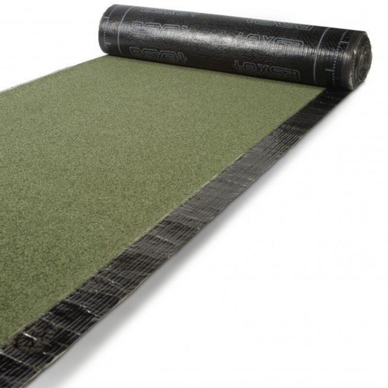 DSTOCK60 - Rouleau 2 Mètres de feutre bitume vert - Largeur 1 m ...