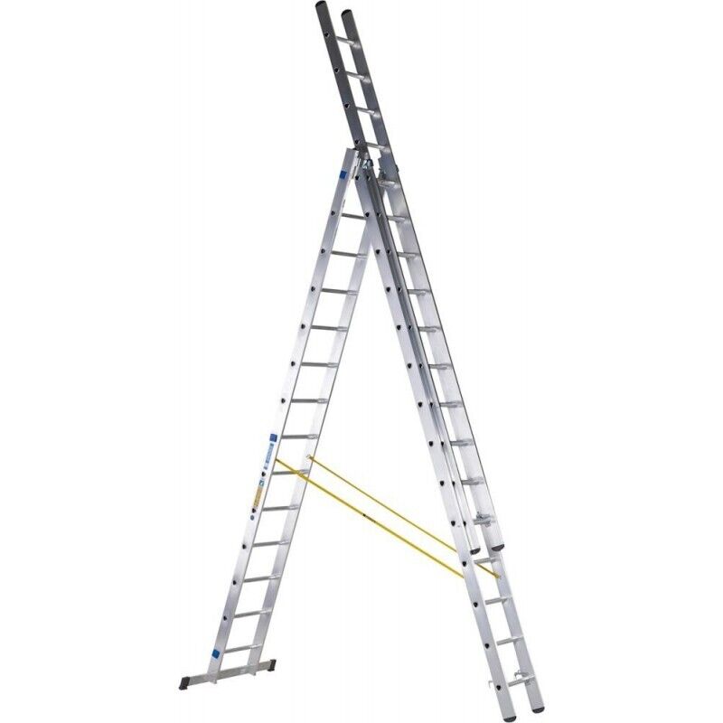 Zarges Skymaster DX 3 x 14 Rung D Rung 3 Part Combination Ladder