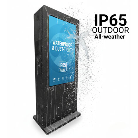 Schermo LCD pubblicitario per esterni 55" - Bifacciale - Touch ...
