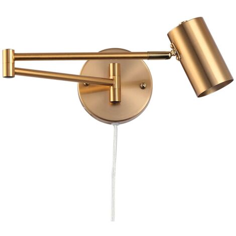 Applique estensibile da parete con spina "Lisa" - E27 G45