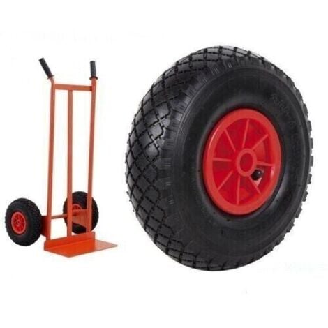 Ruota per Carrello Portapacchi completa Camera d'aria Senza Cuscinetto ...