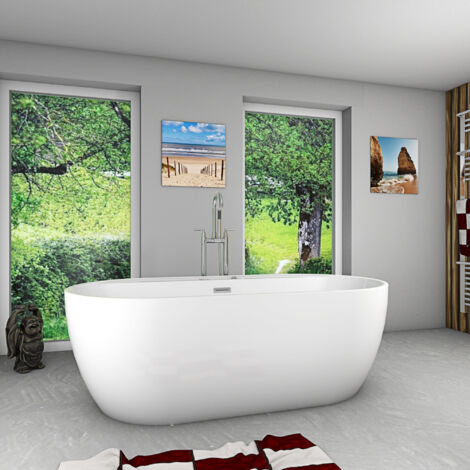 Schne Freistehende Badewanne Mit Armatur Bilder