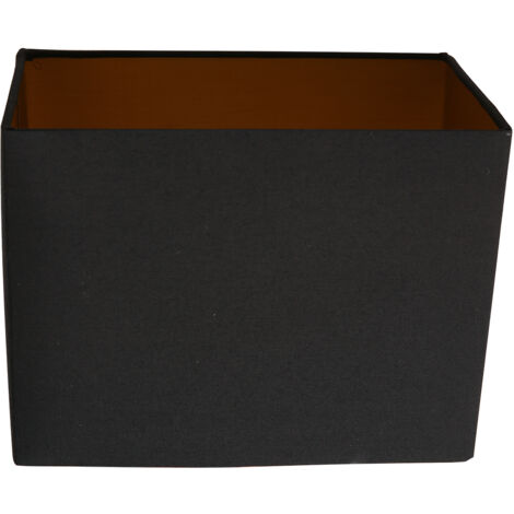 Mexlite - pantalla de lámpara - Shade - negro - lino - E27