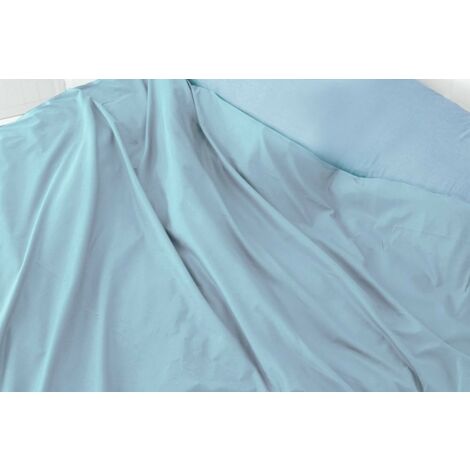 KLULK Lenzuolo Sopra Una Piazza E Mezza Cielo 100% Cotone 180 x 290 Cm ...