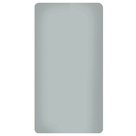 KLULK Lenzuolo Sotto Con Angoli Elasticizzati Singolo Grigio,100% ...