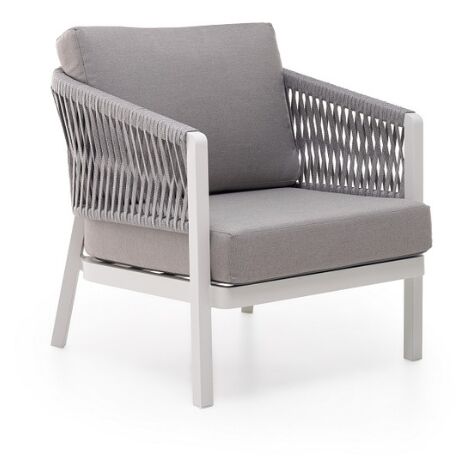 KLULK Poltrona Da Esterno Barbados In Alluminio Verniciato A Polvere ...