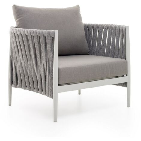 KLULK Poltrona Da Esterno Aruba In Alluminio Verniciato A Polvere ...