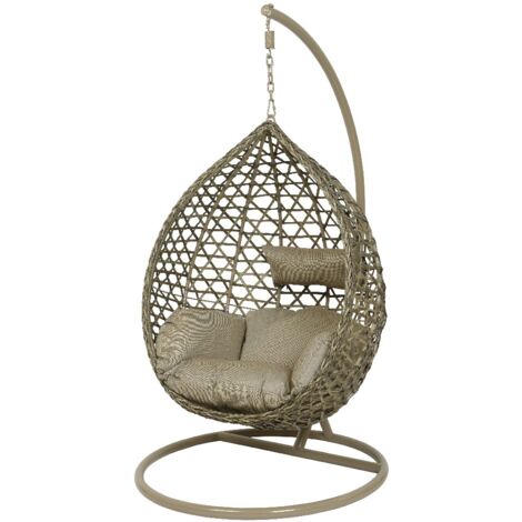 KLULK Poltrona Sospesa Da Esterno Rodi Con Struttura In Acciaio E ...