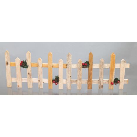 Staccionata legnomarrone 98x30cm CEN85625