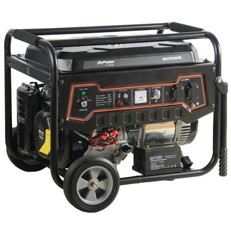 ITC Power Generator GG7000FE 4-Takt Benzin Stromerzeuger ...