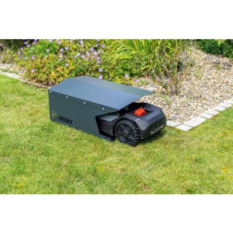 Scheppach Garage für Rasenmähroboter RoboHome Sonnen- & Regenschutz Carport