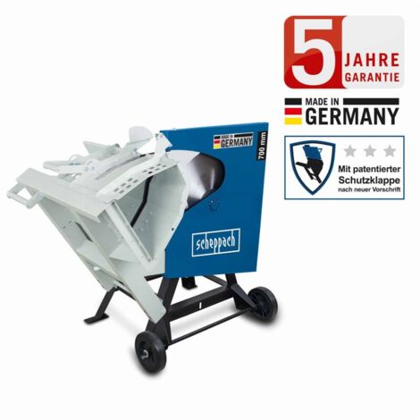Scheppach Holzspalter Compact 8T stehend 400V 3500W+ Wippkreissäge HS720