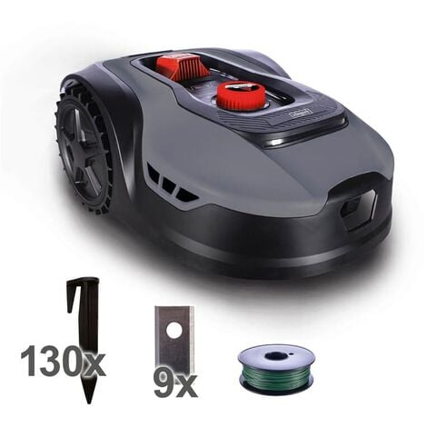 Scheppach Rasenmähroboter RLM500W Rasenmäher WIF Bluetooth + Garage