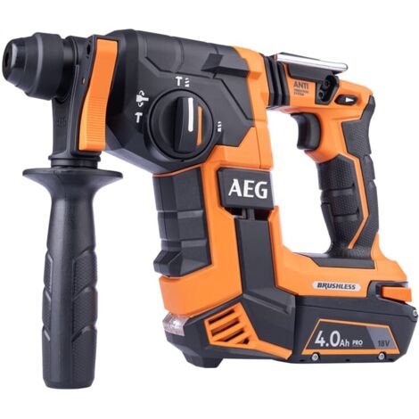 AEG 18V Akku-Kombihammer BBH18BL Brushless SDS+ Bohrer Bohrmaschine ohne Akku Anti-Vibrations ...