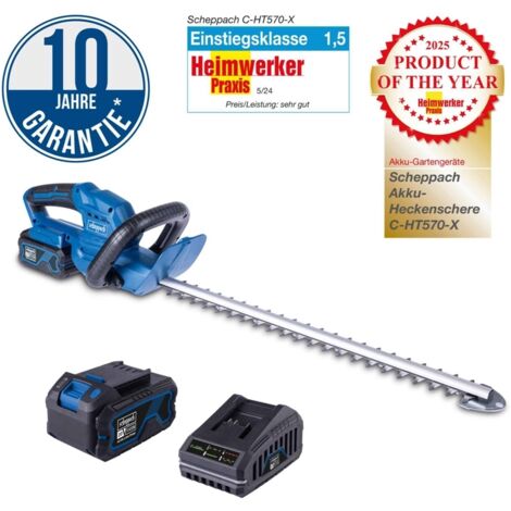 Scheppach Akku Heckenschere C-HT570-X 20V-IXES 1x4,0Ah Akku + Ladegerät