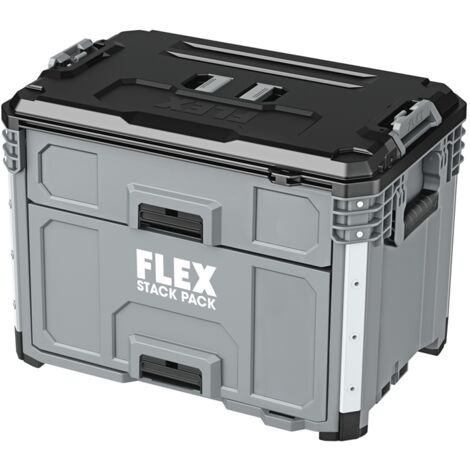Flex Transportkoffer Schubladen Box STACK PACK TKL SP 2DB