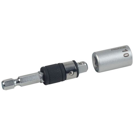 PROXXON Kombi-Adapter 1/4" mit 1/4"-Vierkant und 1/4"-Bit-Aufnahme