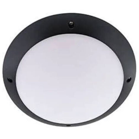 Hublot Mini Timy Sensor Indigo - Murale ou plafonnier - E27 - Noir - IP66