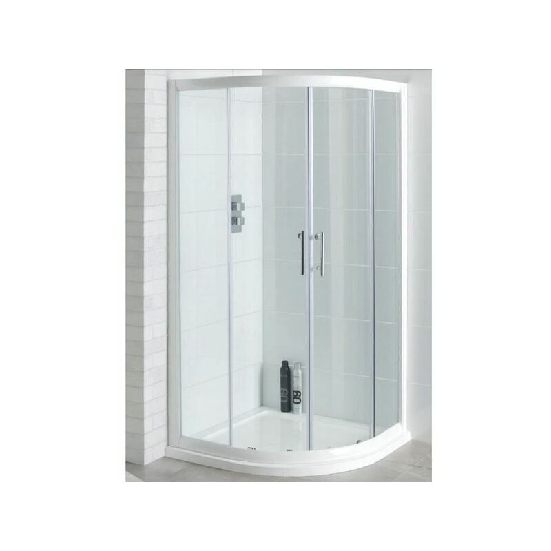 Eastbrook Vantage Quadrant Shower Enclosure 900mm X 900mm White
