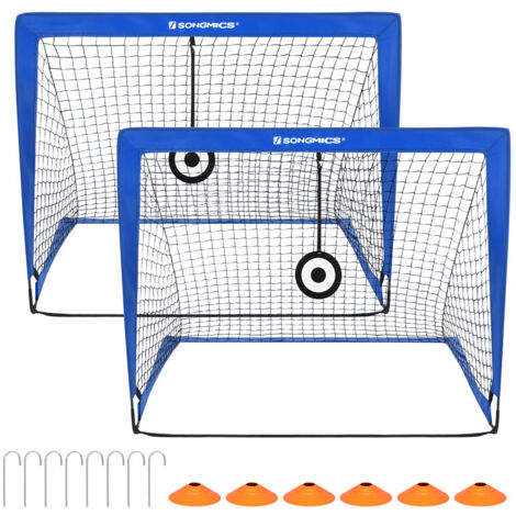 Cage de Football pour Enfant, Lot de 2, Filet de Football Portable et ...