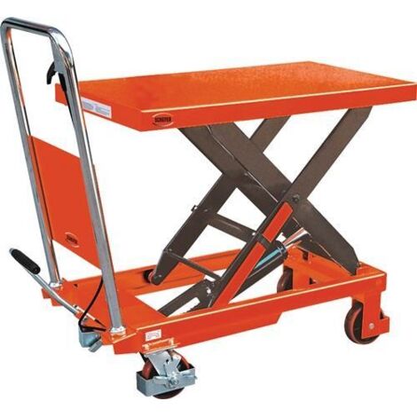Scherenhubtischwagen SHW Trgf.800kg Hubber.420-1000mm Einfachschere SCHEFER
