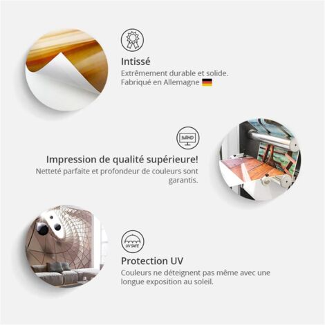 Papier peint anti-imperfections poster exotique pour mur abîmé ...