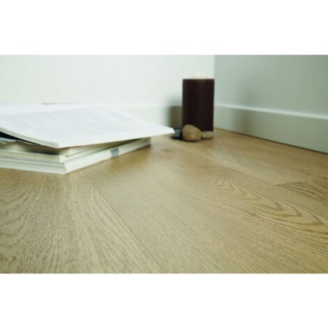 Pavimento SPC a incastro rovere chiaro 1,95 m² (strato usura 0,5 mm)