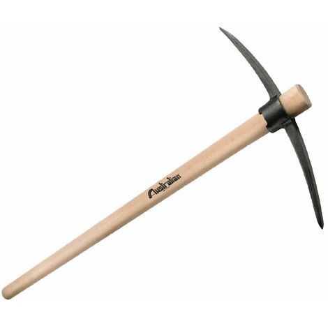 Piccone svizzero con manico realizzato in legno resistente 91 cm -2.8 Kg