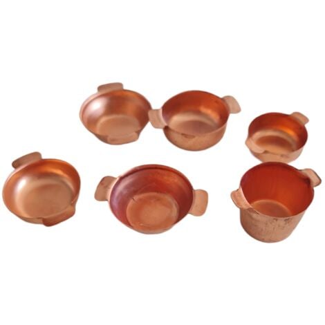 Pentoline in plastica effetto Rame per decorazione presepe in miniatura ...