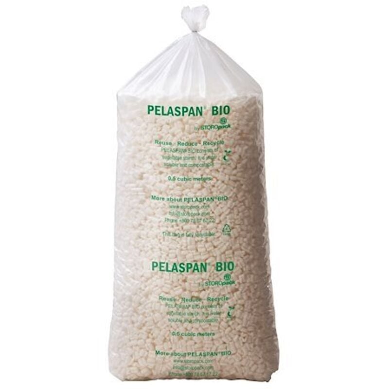 Particules de calage - Sac 0,25 m3 - Maxiburo