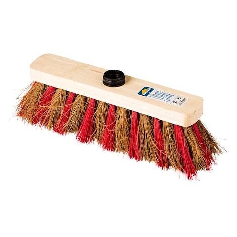 Balai coco zébré, largeur 28 cm