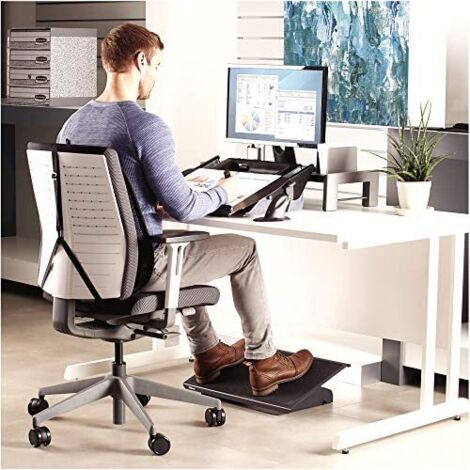 Support de document de bureau inclinable et coulissant Fellowes gris ...