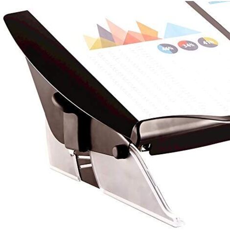 Support de document de bureau inclinable et coulissant Fellowes gris ...