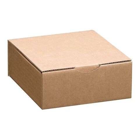 Boîte postale Kraft Brun 6x15x15 - Lot de 50