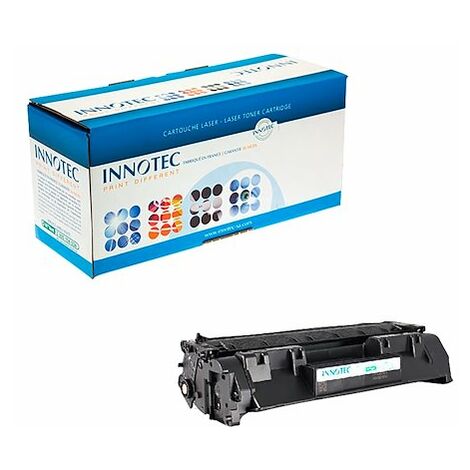 Toner Innotec compatible HP 80A-CF280A noir pour imprimante laser