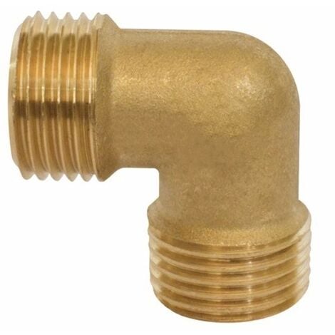 EFFEBI Tof Link 93/Ot Raccordo Curvo 90° Maschio/Maschio Ø3/4"X3/4" Ottone - 06409305
