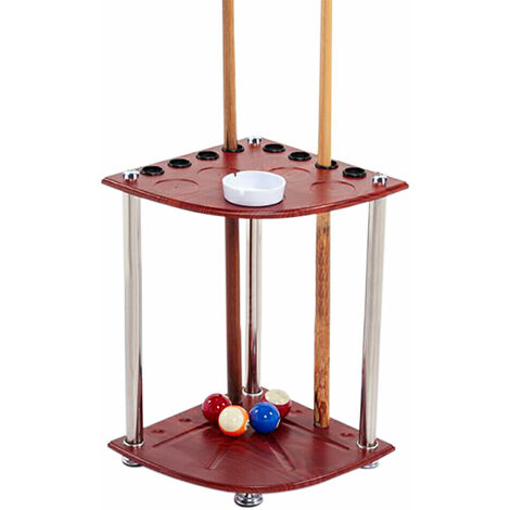 8-Loch Pool Queue Rack Schläger Ständer Kugelnhalter Stangenständer ...