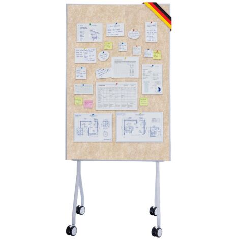 Tableau de présentation mobile Giant Tableau feutre double face 80 x ...