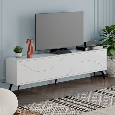 Decortie Dune Modern TV Stand Multimedia Centre TV Unit With Storage ...