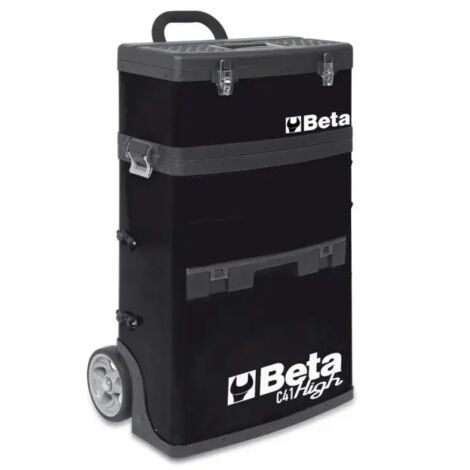 Beta C41H Trolley portautensili 2 moduli - Nero