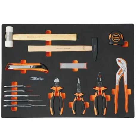 Beta MC04-3 Assortimento 23 utensili con termoformato