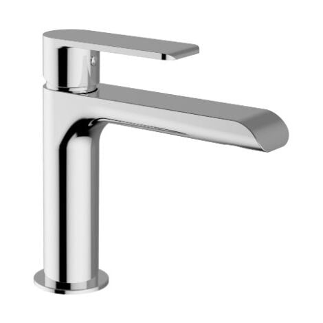 Miscelatore per lavabo in ottone cromato - Teorema XS