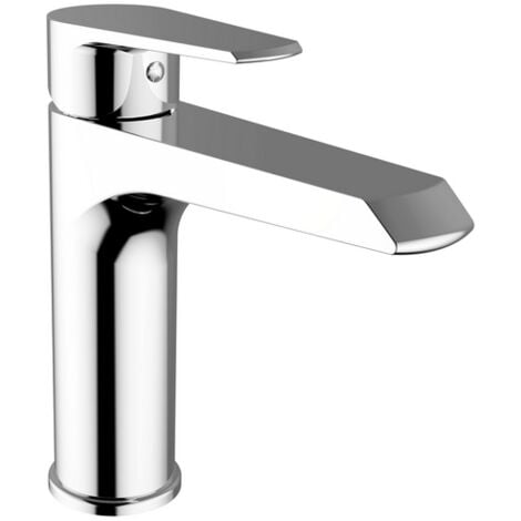 Miscelatore lavabo medio con piletta di scarico - Teorema Velvet