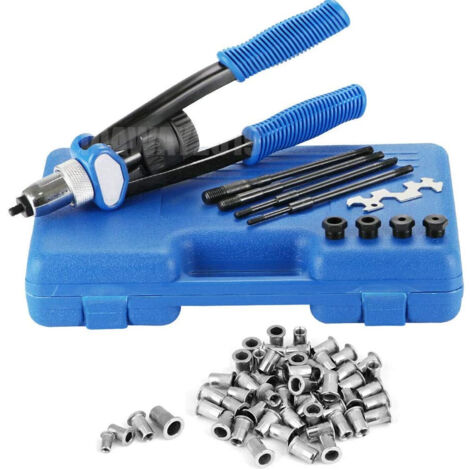 Professionnel rivet écrou pince set riveteuse filetage écrou rivet M5 ...