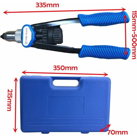 Jeu de pinces à riveter professionnelles jeu de pinces à riveter aveugles riveteuses rivets à ...