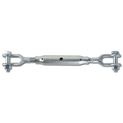 BETA-8009TZ - TENDITORE A 2 FORCELLE CON CANAULA A TUBO ZINCATO M16 ...
