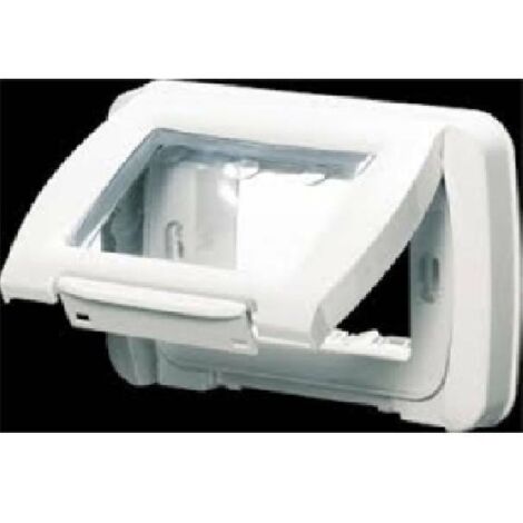 GEWISS PLACCA STAGNA 4 POSTI TOP SYSTEM BIANCO GW22461