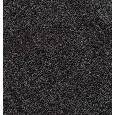 Lés de moquette velours uni COCOON NOIR - 4m² - MKP